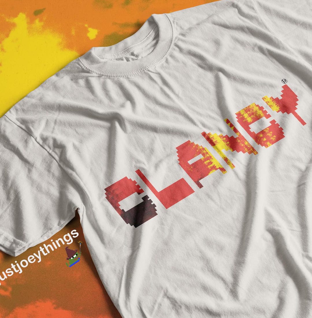 Pixel Clancy Tee | TØP | Clancy Shirt | REGULAR FIT - Etsy