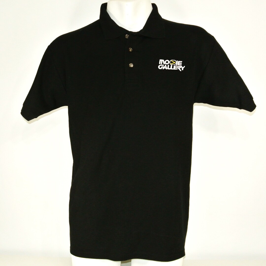MOVIE GALLERY 1990s Vintage VHS Video Rental Store Employee Uniform ...