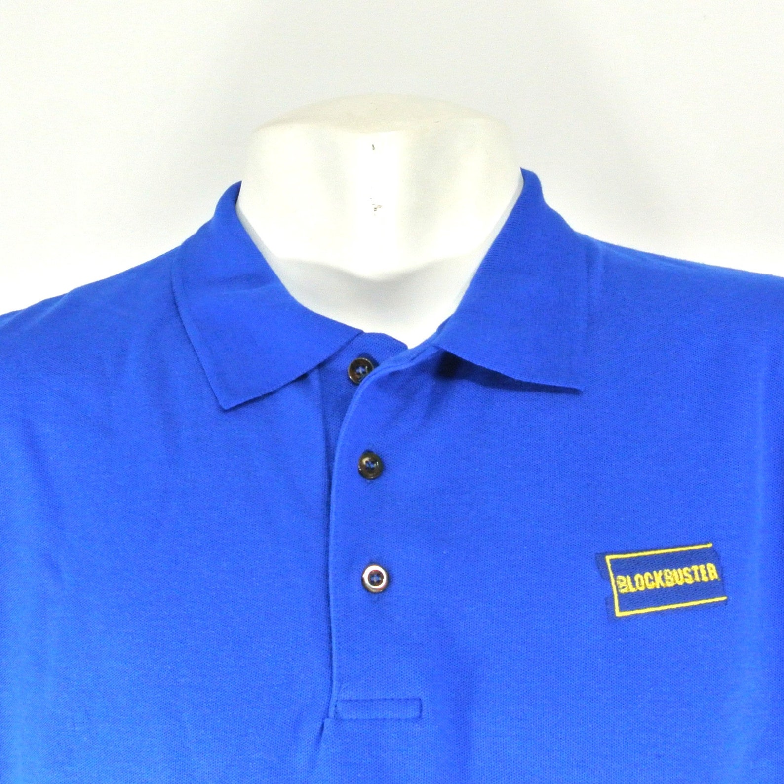 BLOCKBUSTER VIDEO Vintage Employee Uniform Polo Shirt Size XL - Etsy Canada