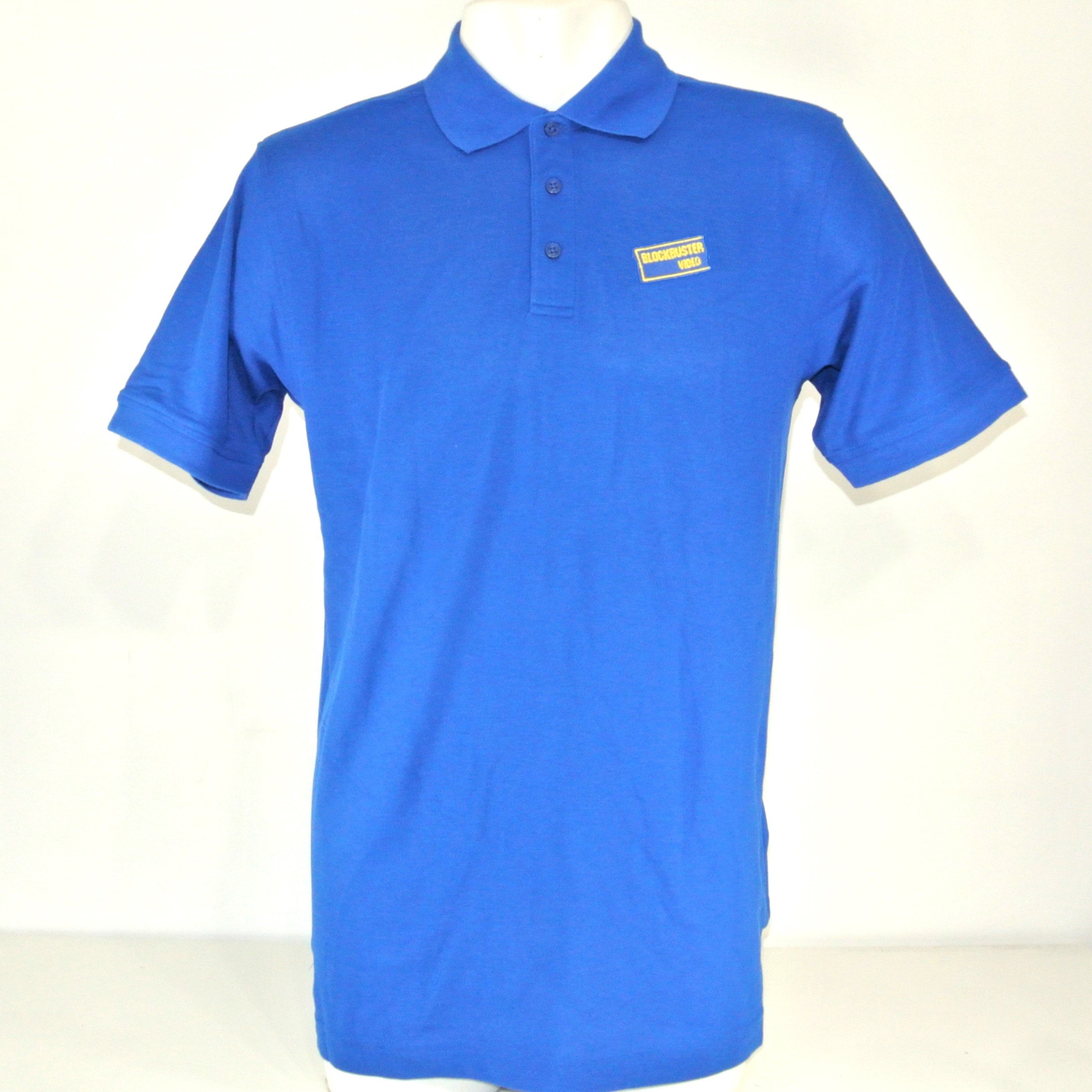 BLOCKBUSTER VIDEO 1990s Vintage Employee Uniform Polo Shirt - Etsy