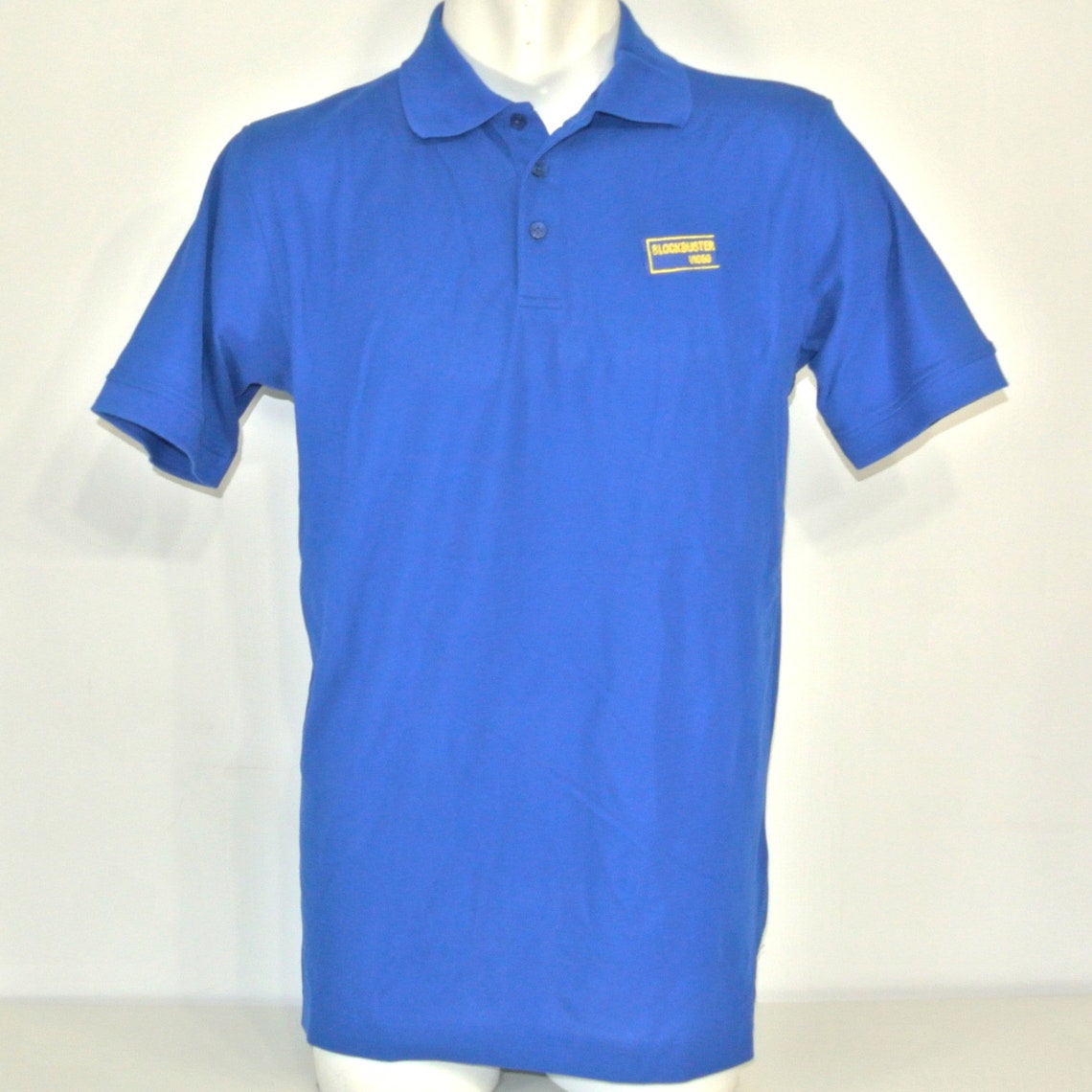 BLOCKBUSTER VIDEO Vintage Employee Uniform Polo Shirt Size 2XL - Etsy