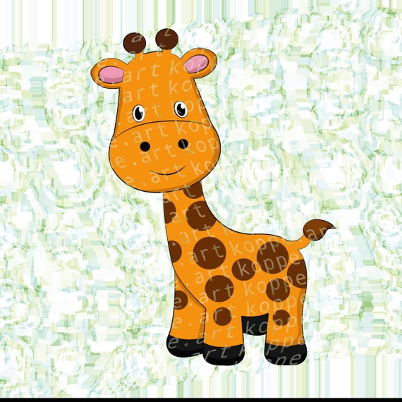Cute giraffe cartoon store