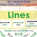 Lines perpendicular-parallel-intersecting-line Segment-ray Anchor Chart ...