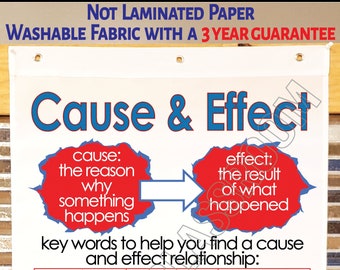 Cause and Effect Anchor Chart - Etsy