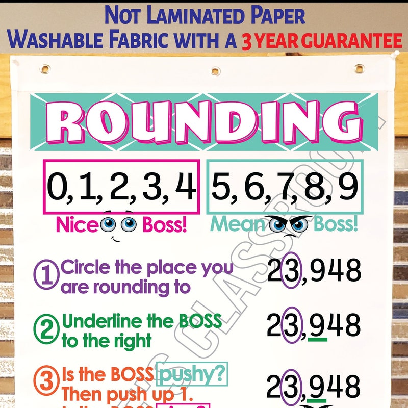 Rounding Anchor Charts - Etsy