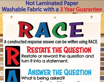 C or K Rule Anchor Chart, Printed on FABRIC Durable Flag Material With ...