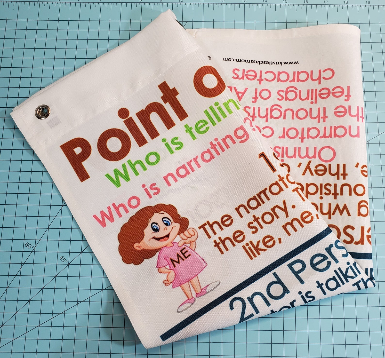 Classroom Hand Signals Anchor Chart, Printed on FABRIC DURABLE Flag ...