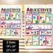 Adjectives Anchor Chart Printed on FABRIC Anchor Charts Are Durable ...