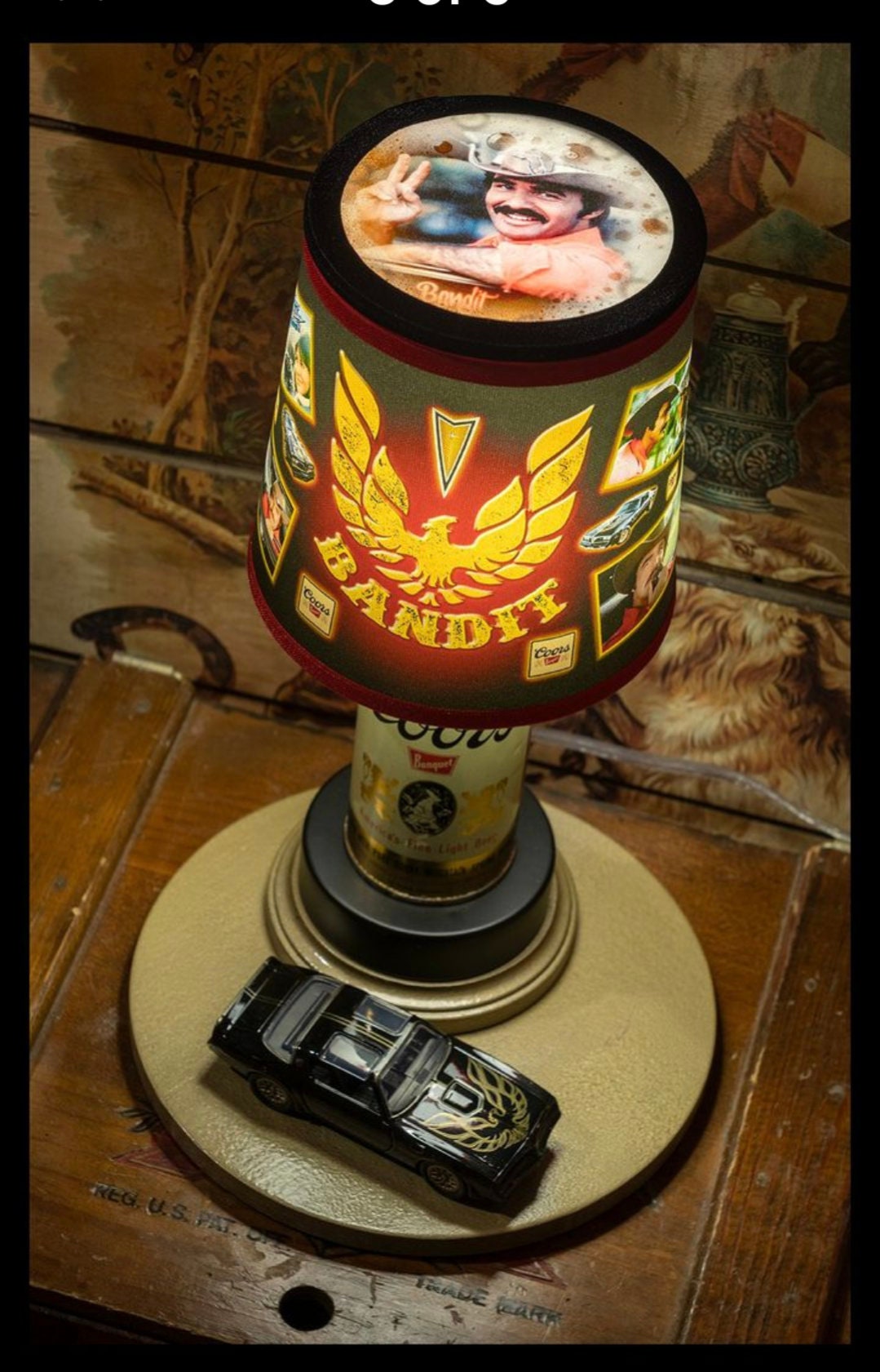 Smokey and the Bandit Car and the Snowman Lamps With Truck Combo. - Etsy