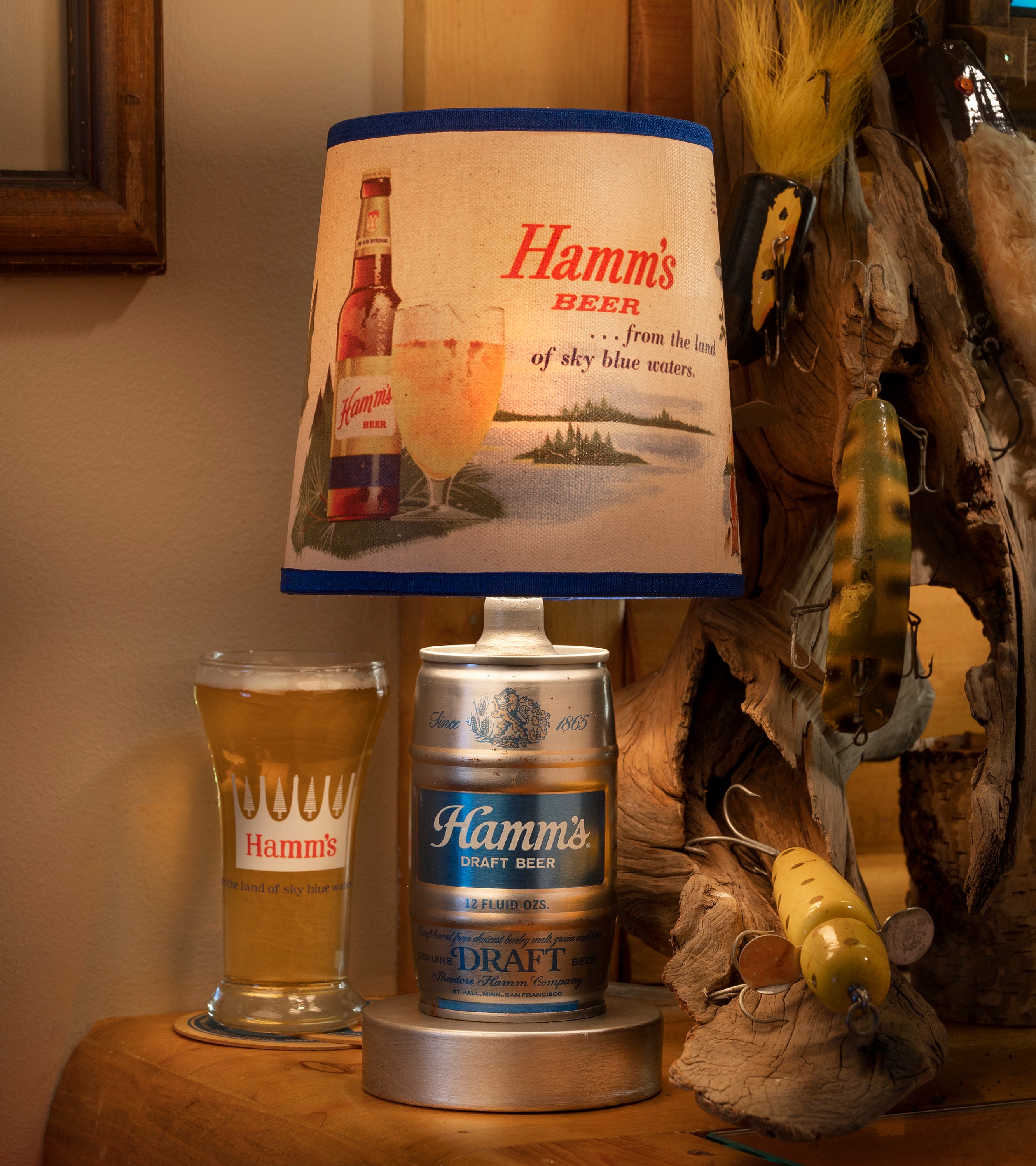 Hamm's Keg Can Lamp - Etsy