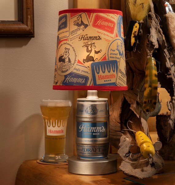 Hamm's Keg Can Lamp | Etsy