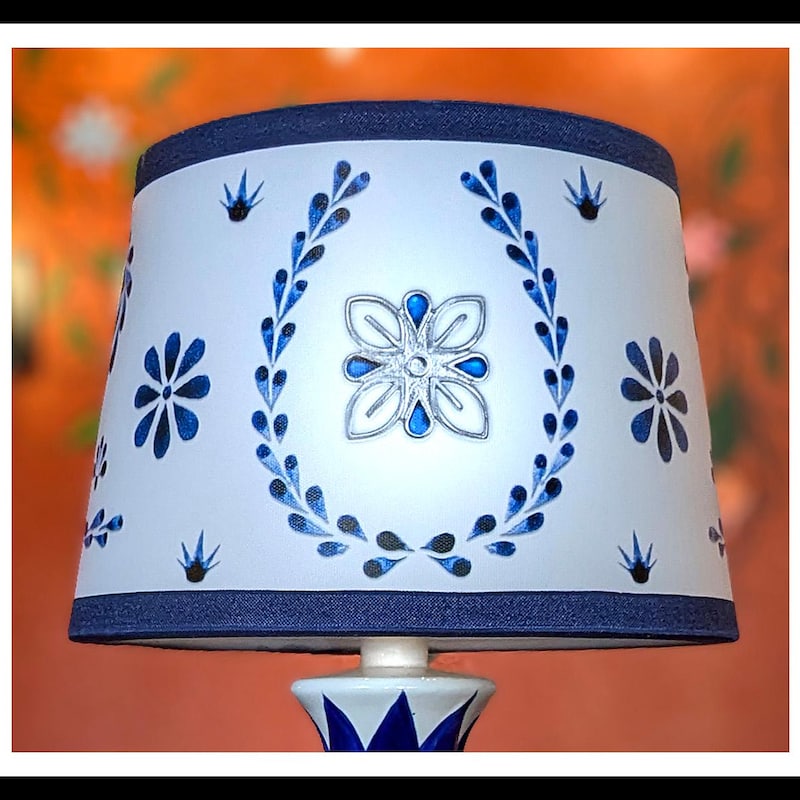 Blue Lamp Shades - Etsy