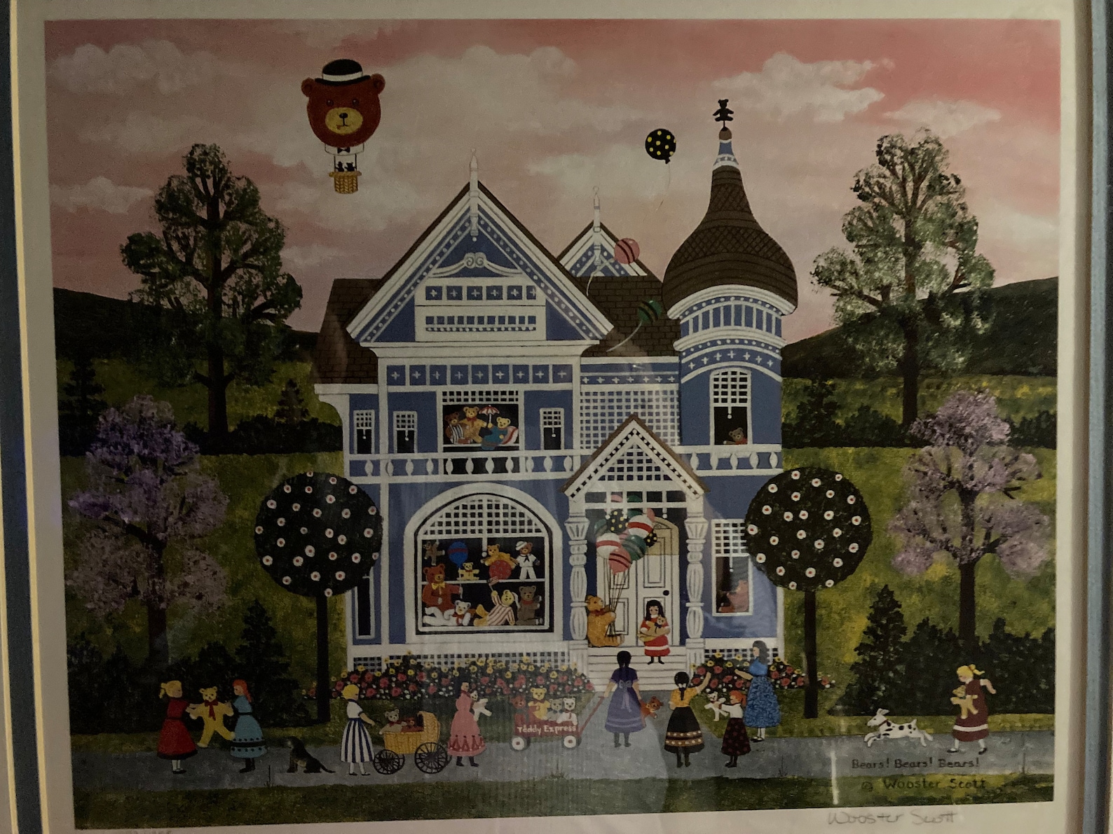 Signed Jane Wooster Scott Lithograph Bears Bears Bears . - Etsy