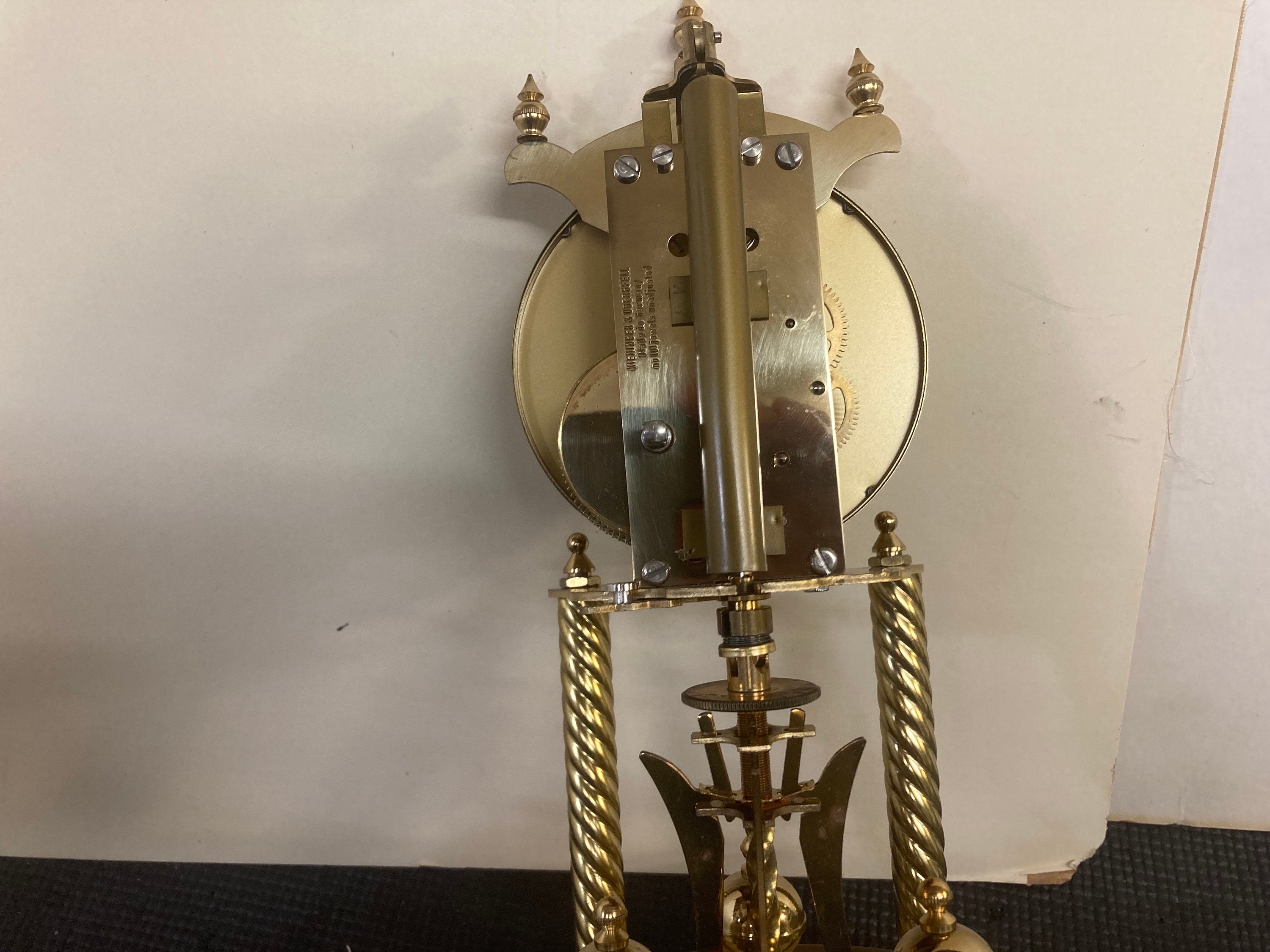 Vintage Kundo Mechanical Anniversary Clock - Etsy