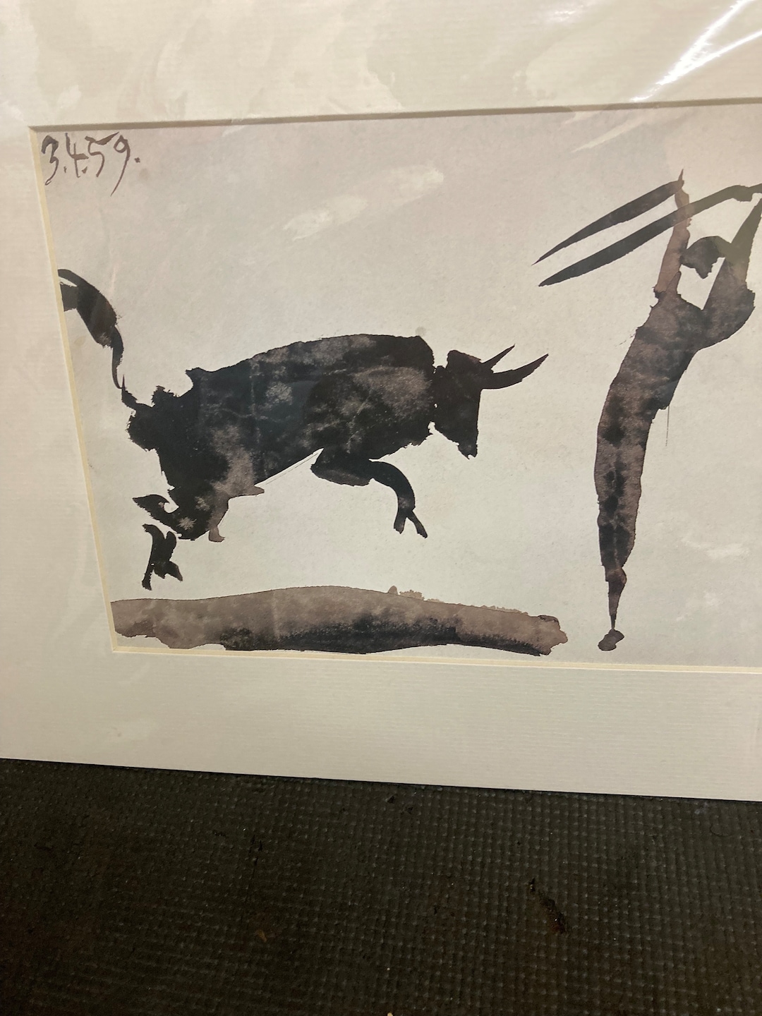 Pablo Picasso “bullfight III” 1959 Collotype on Paper. Print - Etsy