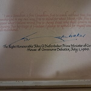 Rare 1960 Copy of Canada's Bill of Rights - Etsy