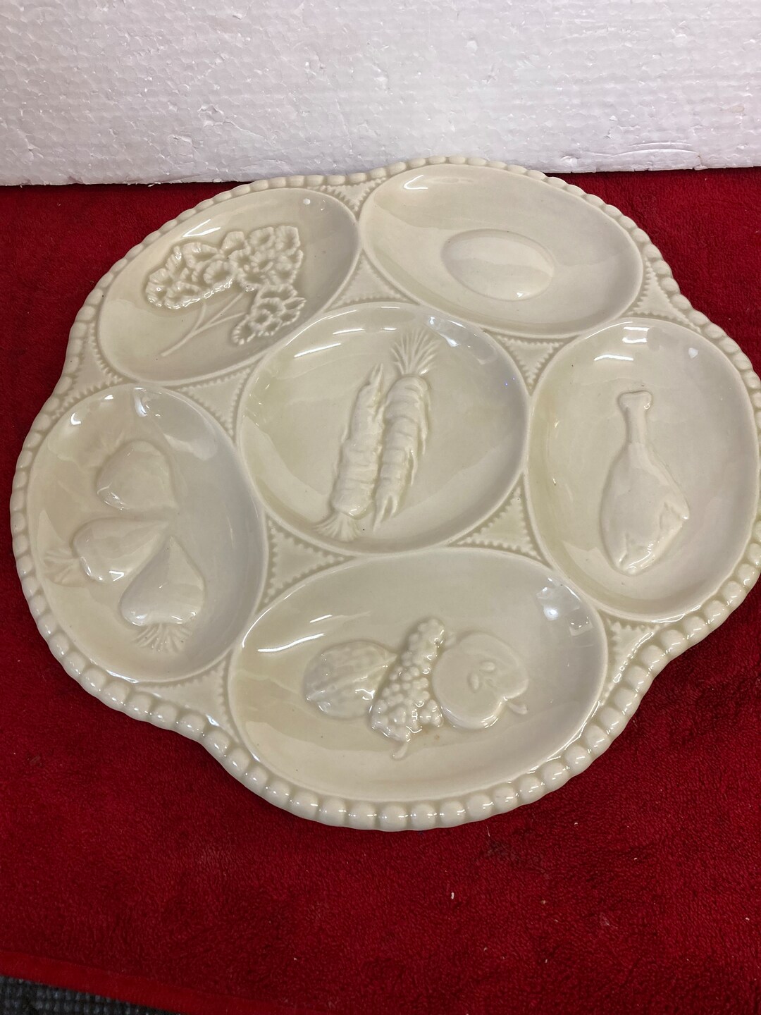 1984 Vintage Passover Plate by M.Z. - Etsy