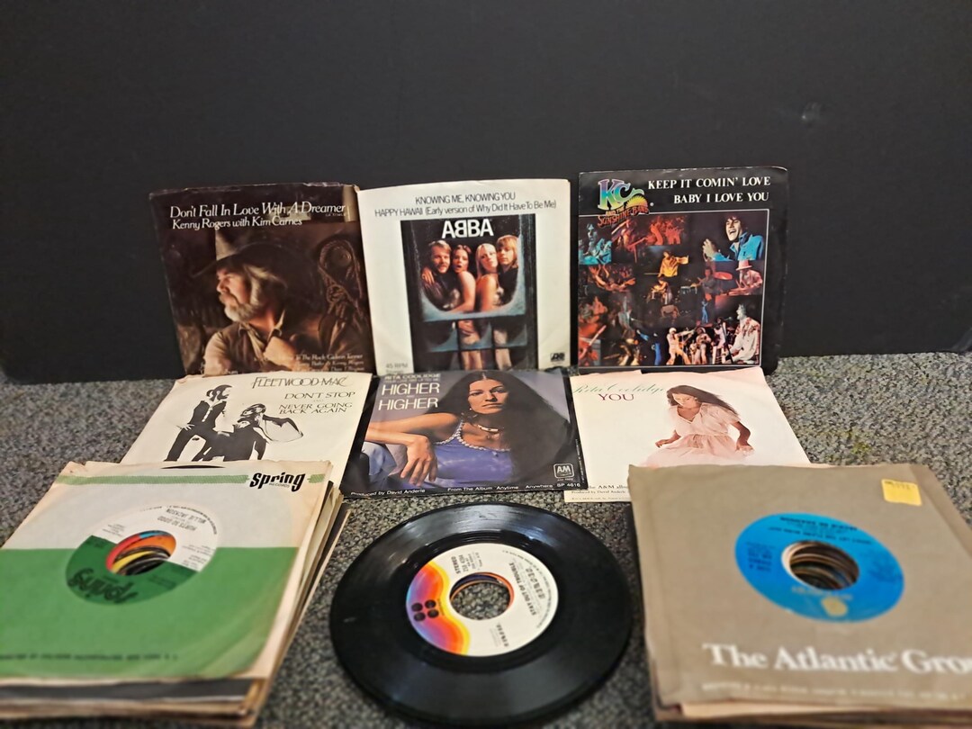 58 Origjnal 1960's 45 Lps - Etsy