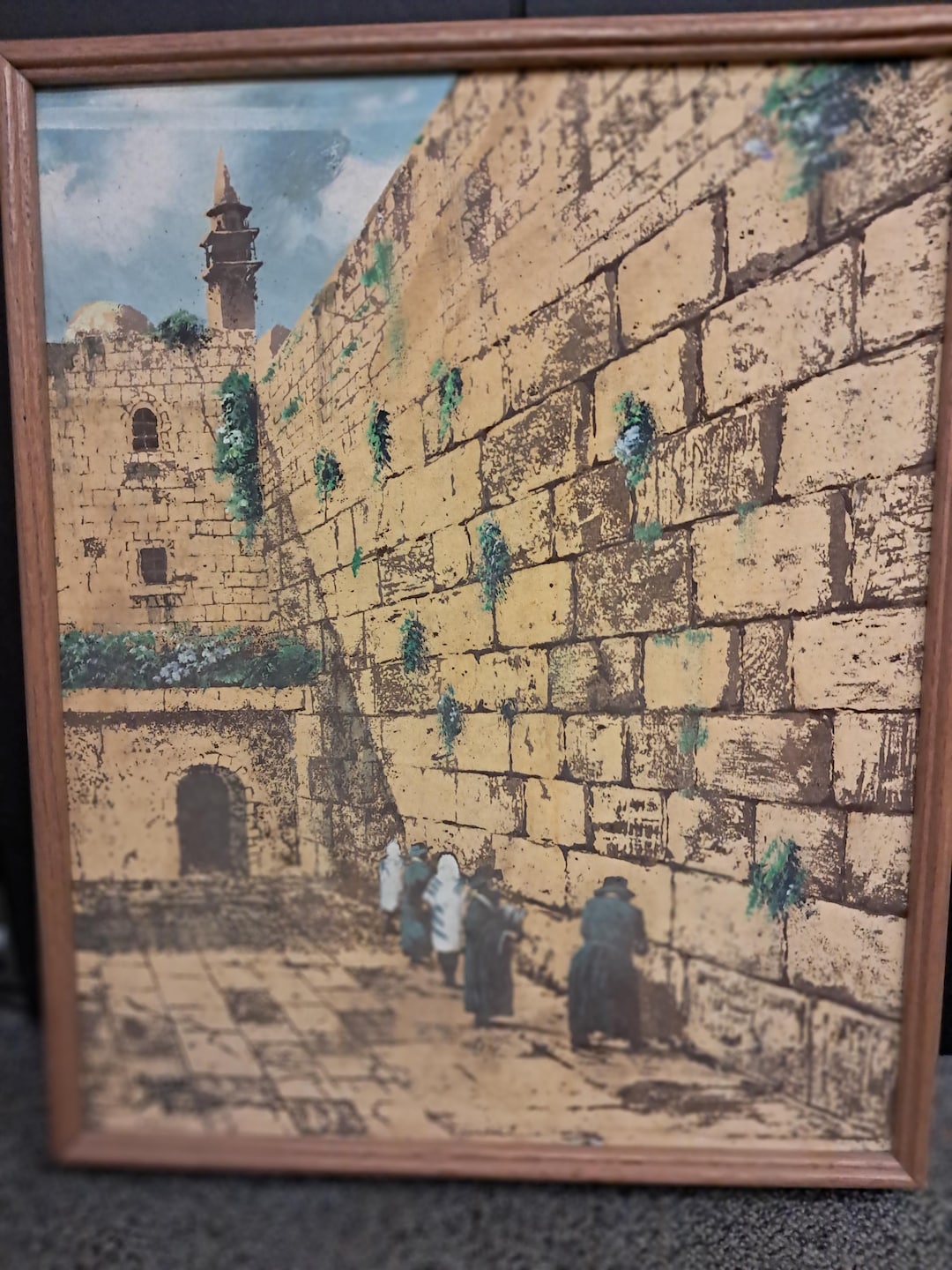 Inspiring Wailing Wall Painting - Etsy