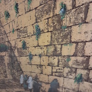 Inspiring Wailing Wall Painting - Etsy