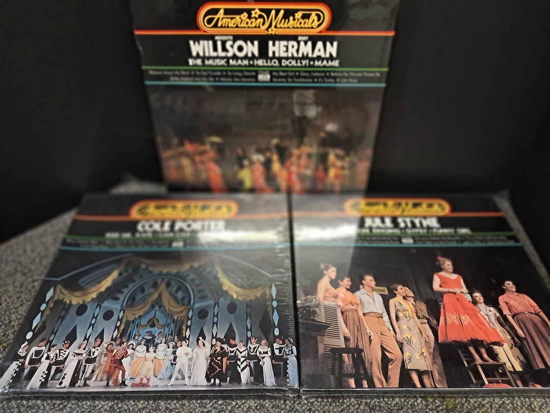 3 American Musicals Box Set Herman Willson Vinyl 3 Records - Etsy