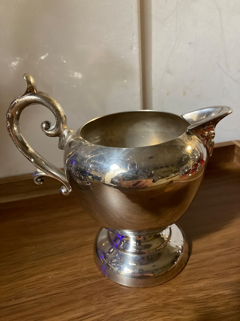 Vintage Birmingham Silver Co. Elegant 6 PCS Silver Plated Tea - Etsy