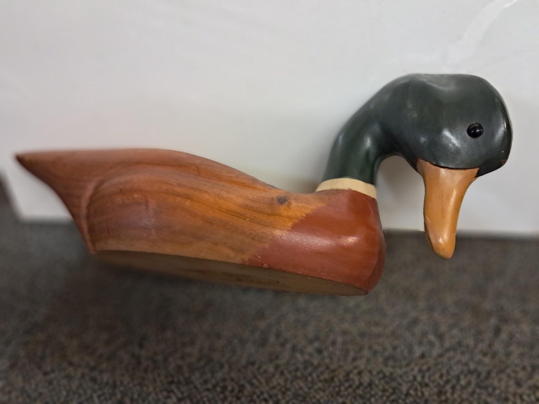 French Broad River Wood Duck Decoy North Carolina Signed - Etsy