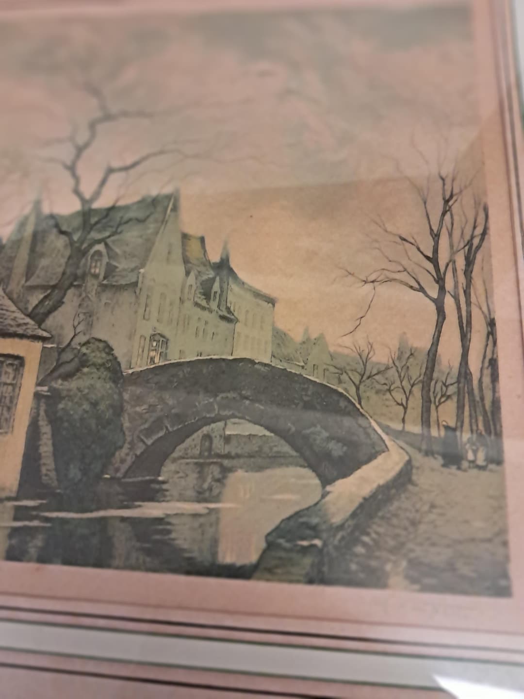 Alfred an Neale, Bridge in Bruge Signed Print - Etsy