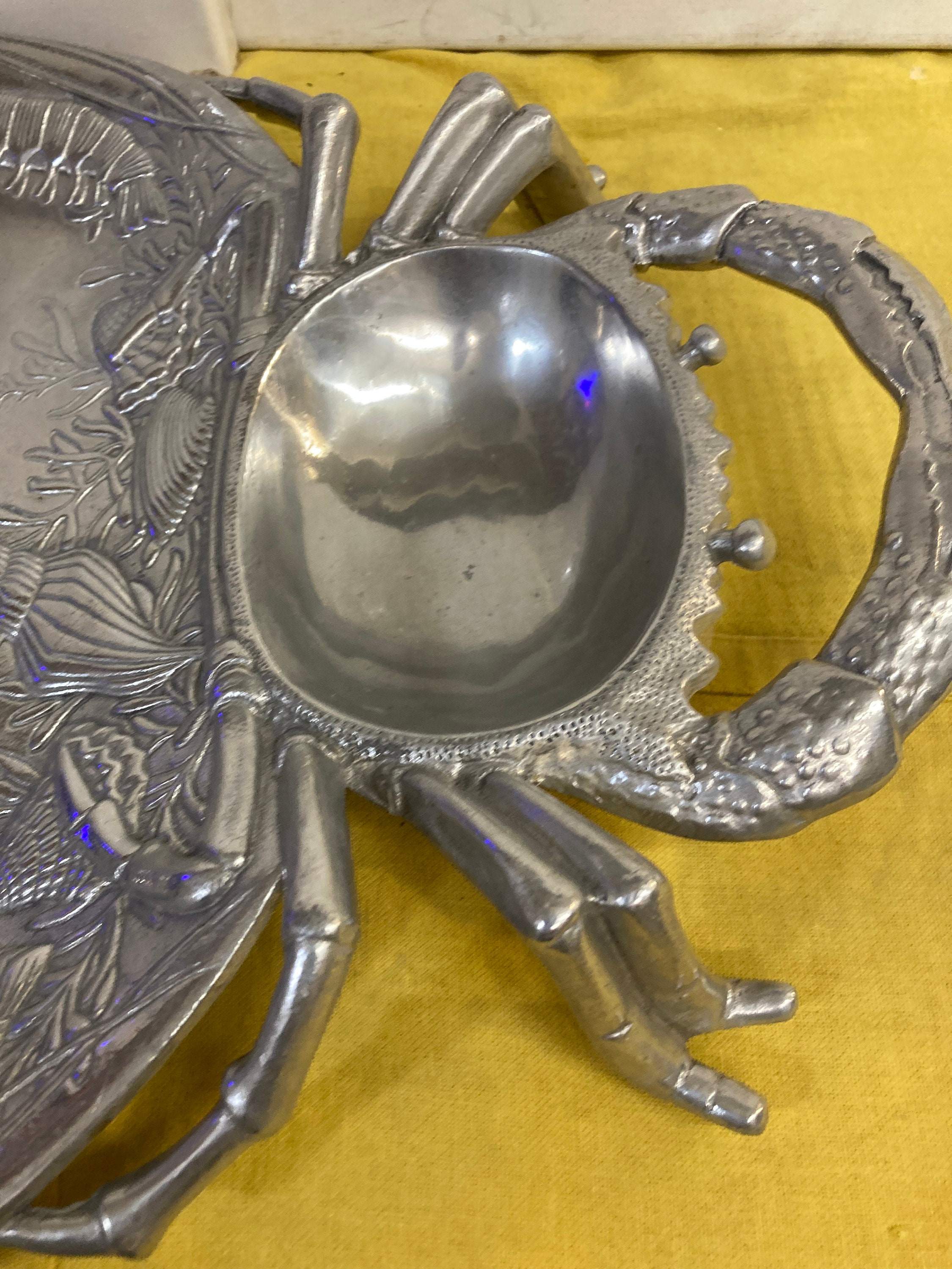 Arthur Court Crab Platter Serving Dish / Centerpiece - Etsy