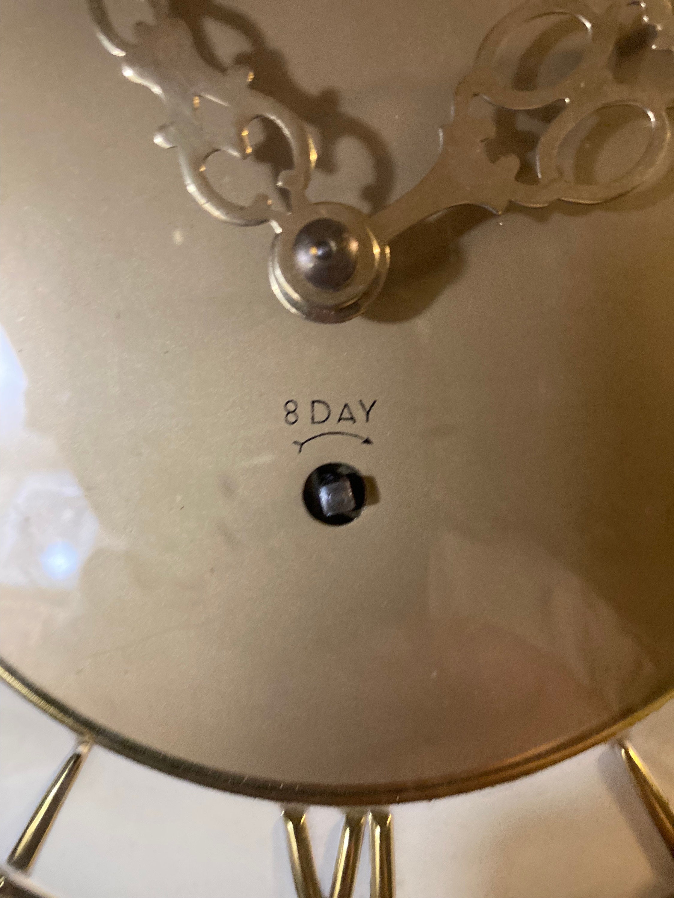 Vintage 8 Days Wind up Octagon Shape Wall Clock - Etsy