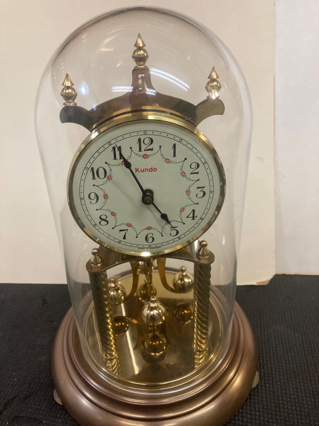 Vintage Kundo Mechanical Anniversary Clock - Etsy