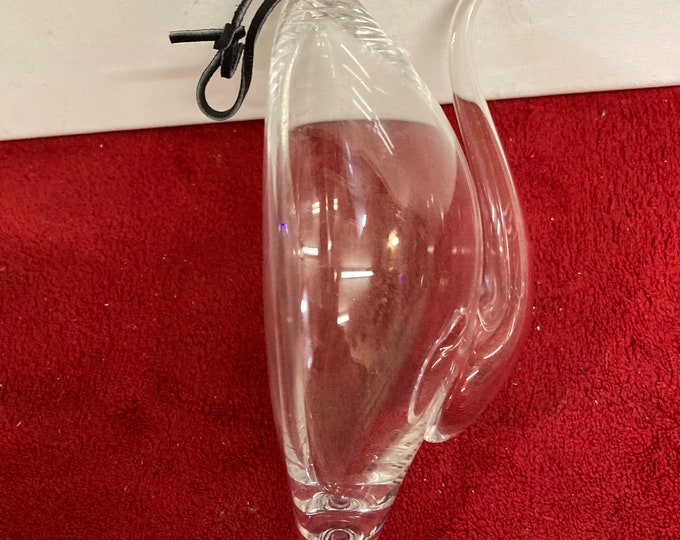 Beautiful Vintage Skurf Sweden "thunder Bottle" Hand Crafted Twisted ...