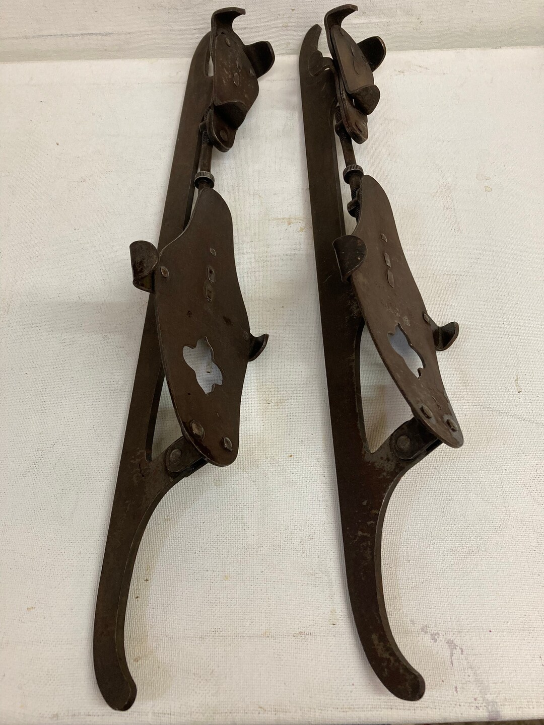 Antique Winslow's National Club Clamp Ice Skate Boot Attachment - Etsy