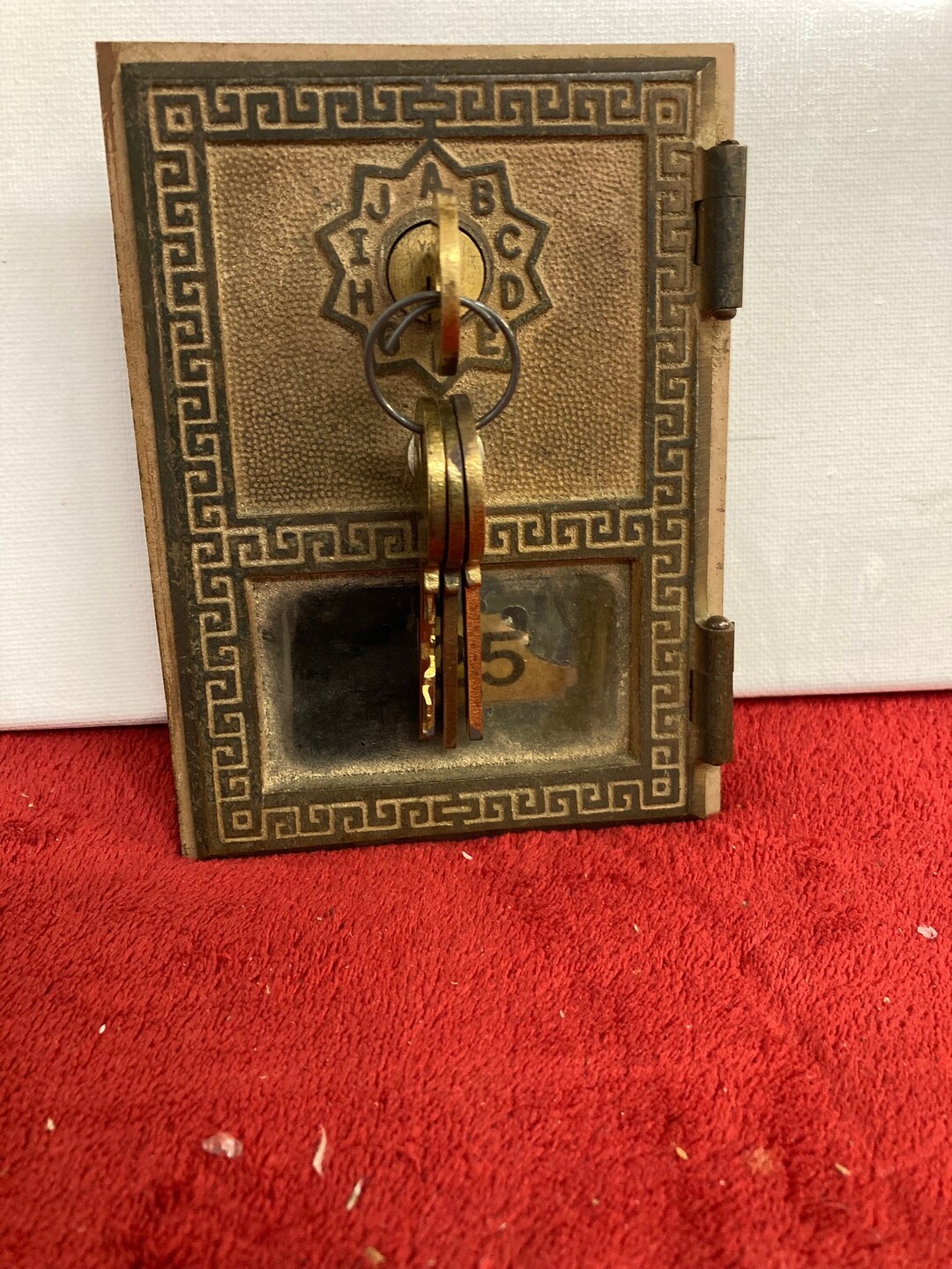 Vintage 1958 USPS Federal Equipment Co.brass Door & Frame - Etsy