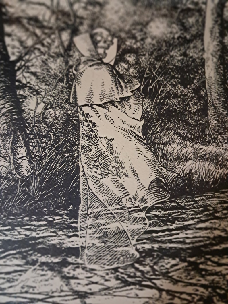The Withering Lithograph by Barry Windsor Smith - Etsy