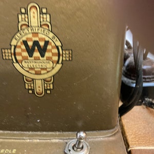Free Sewing Machine Company WESTINGHOUSE Electric Type E, Rockford ...