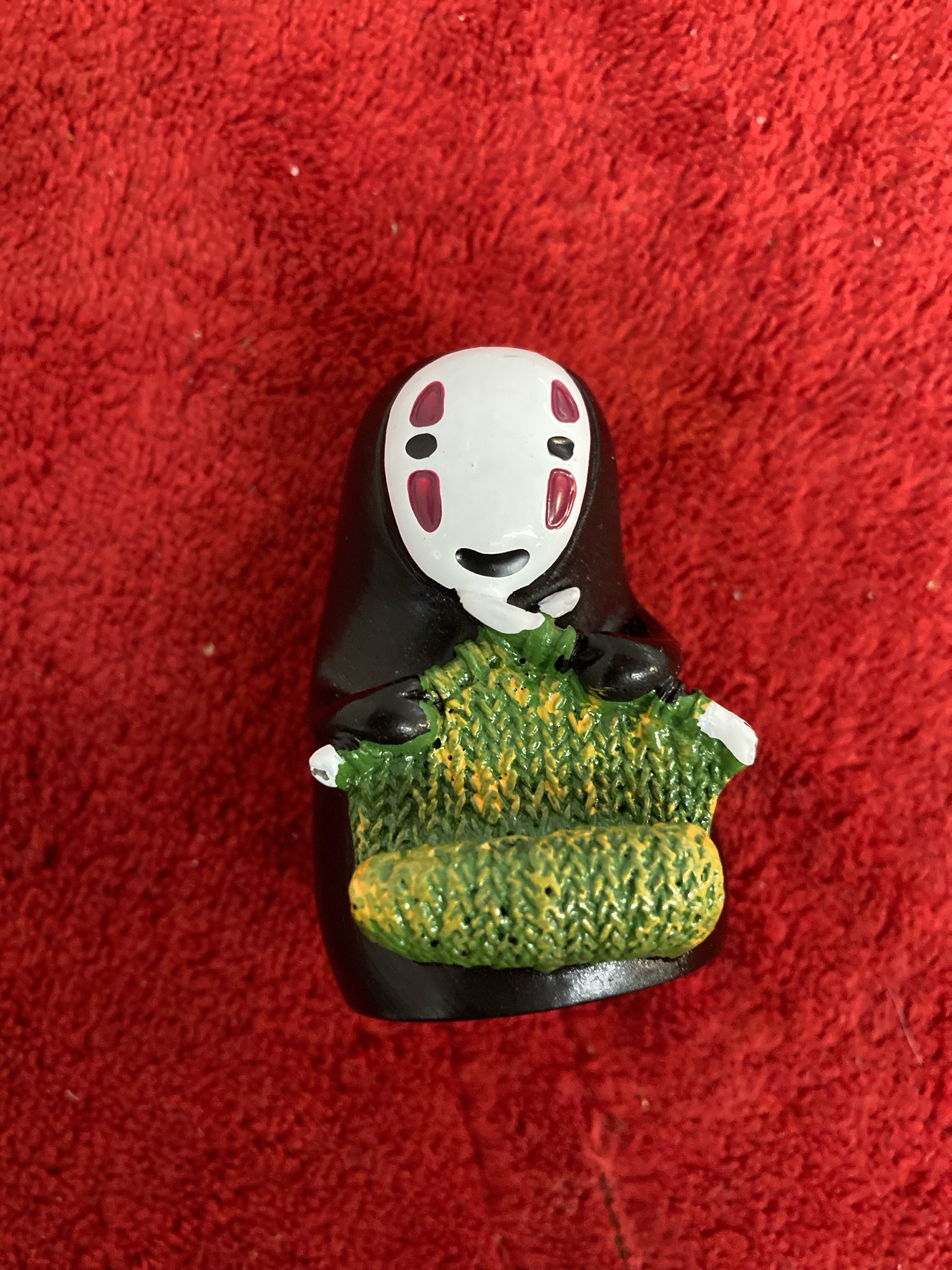 Six Spirited Away No-face Man Kaonashi Solar Figures - Etsy