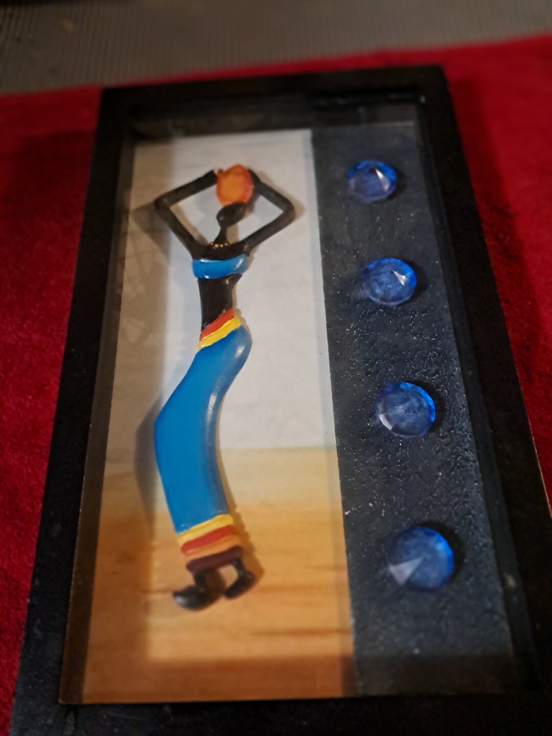 Gakonga Woman Panel Dress African Woman Dancer - Etsy