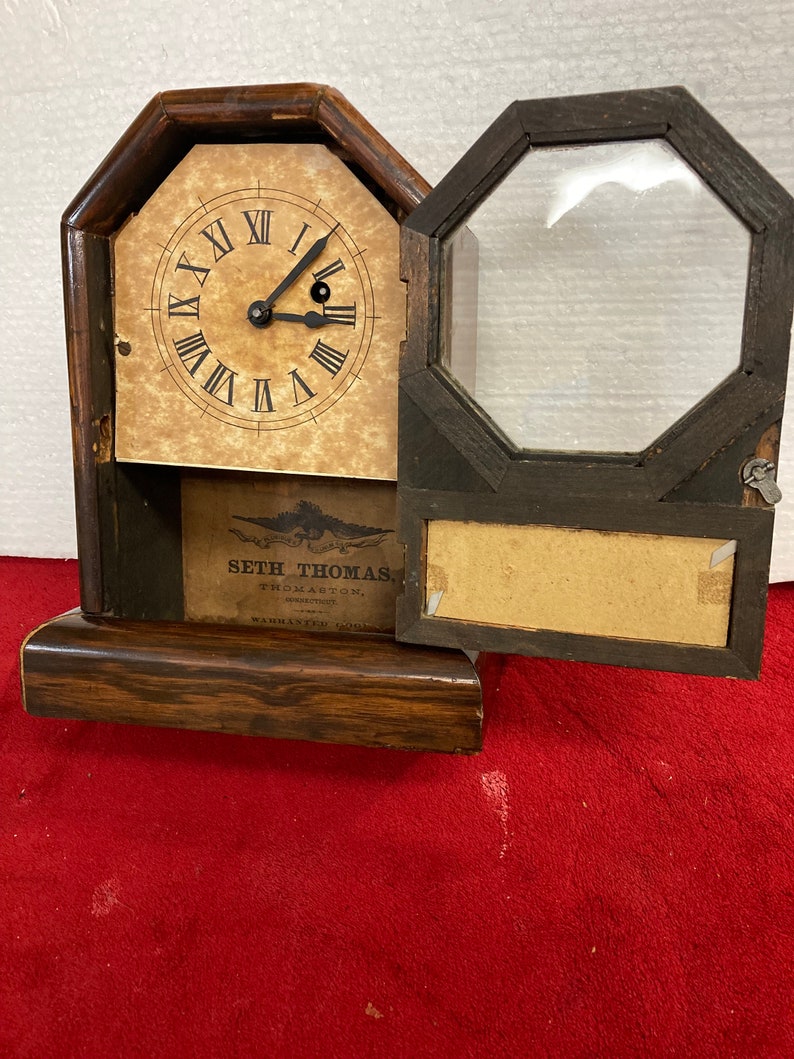 Vintage Seth Thomas Mantel Clock - Etsy