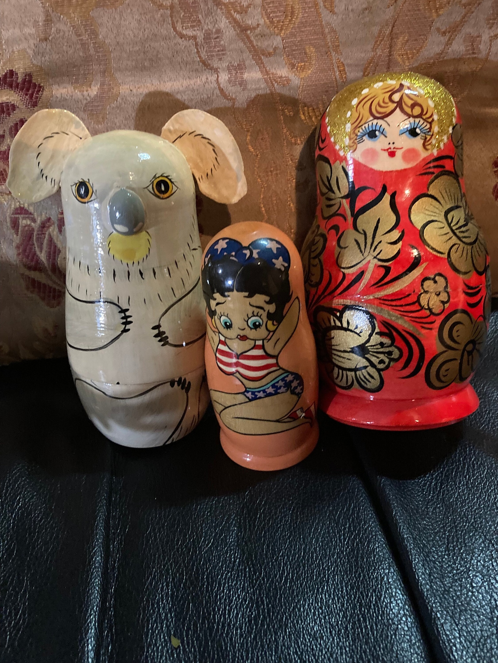4 American, Chinese and Rusian Nesting Doll Houses - Etsy