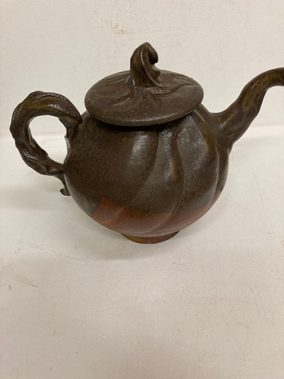 Twisted Handmade Teapot - Etsy