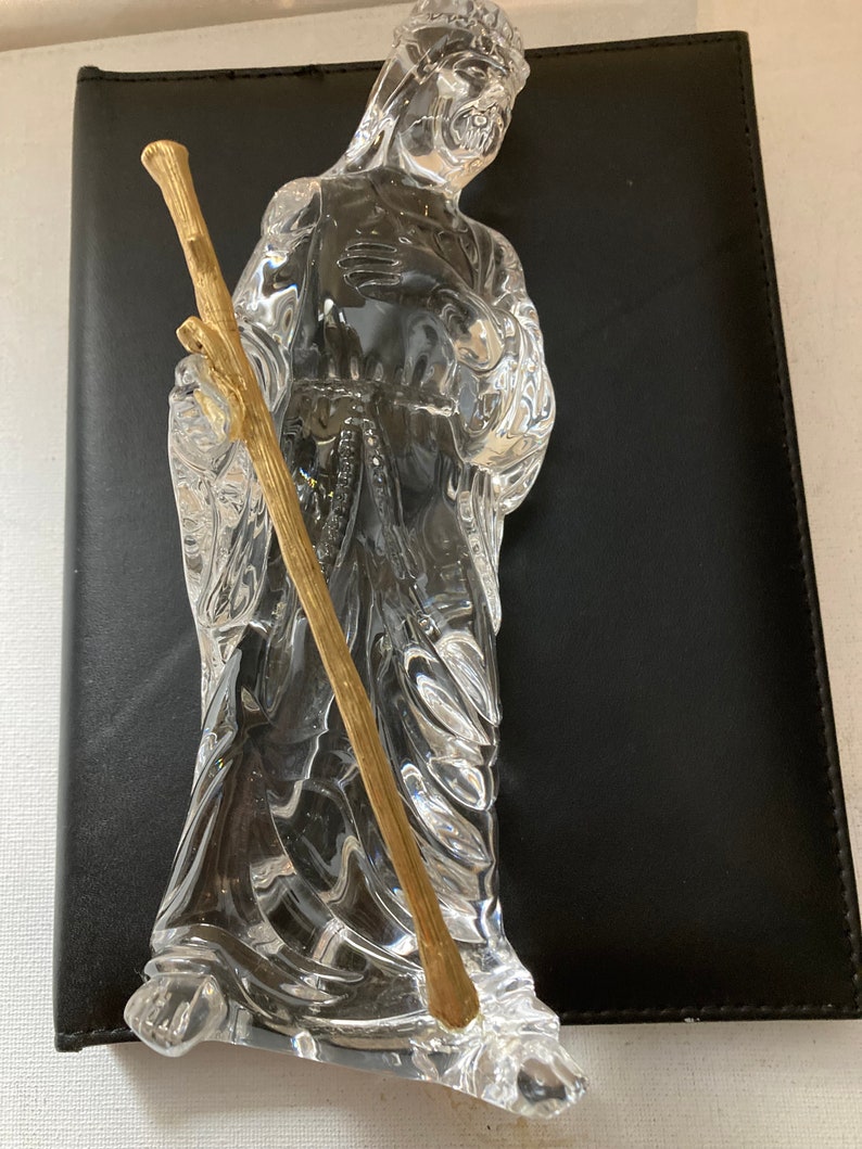 Waterford Crystal Statue of Joseph - Etsy