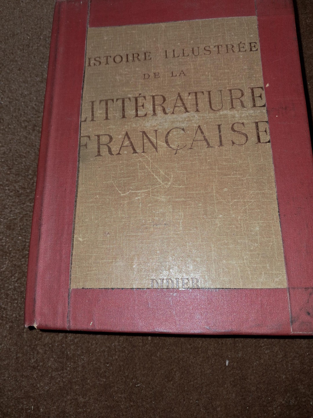 Illustrated History of FRENCH LITERATURE, 1946 Edition - Etsy