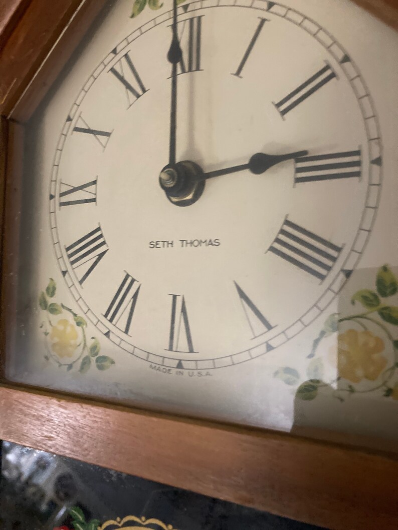Seth Thomas Electric Steeple Clock , 1947 Wooden Case - Etsy