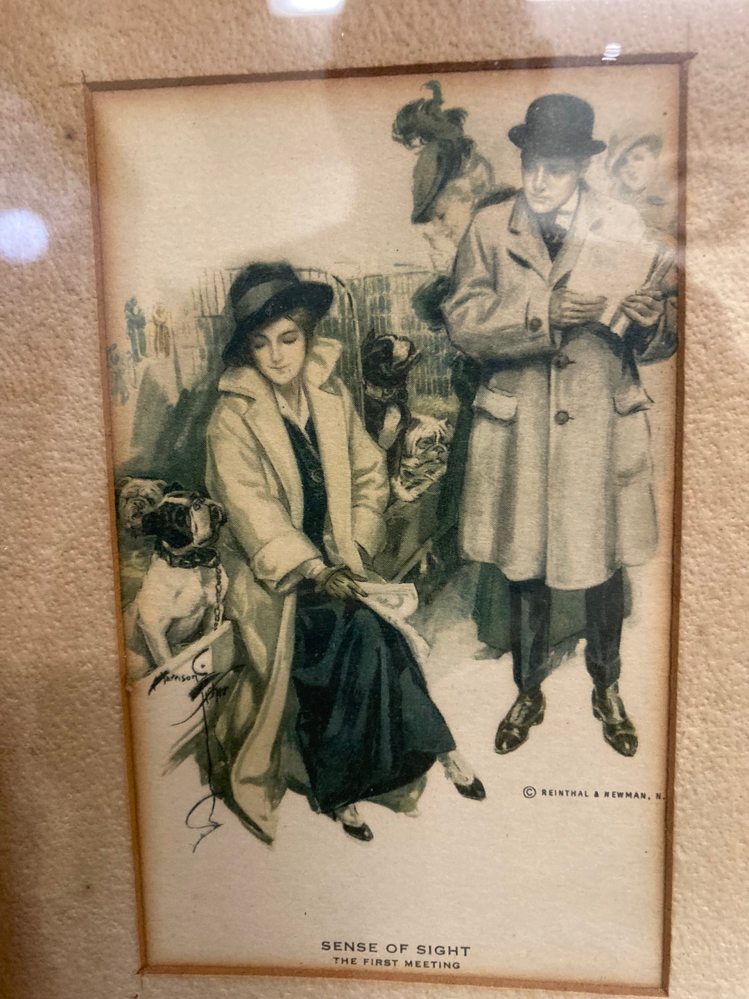 Six 1920's Love Story Postcards - Etsy