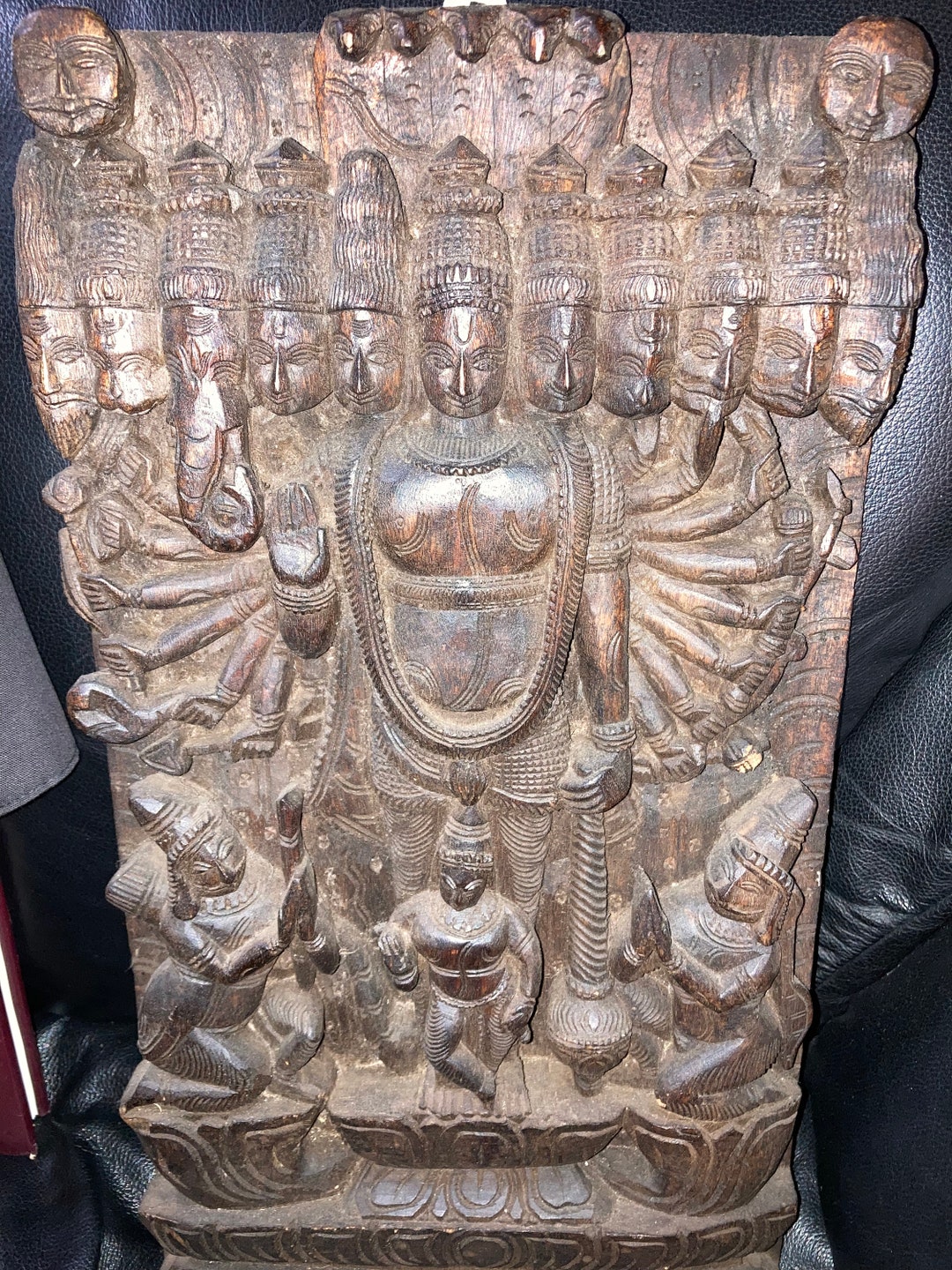 Indian Wooden Carved Wall Panel. - Etsy