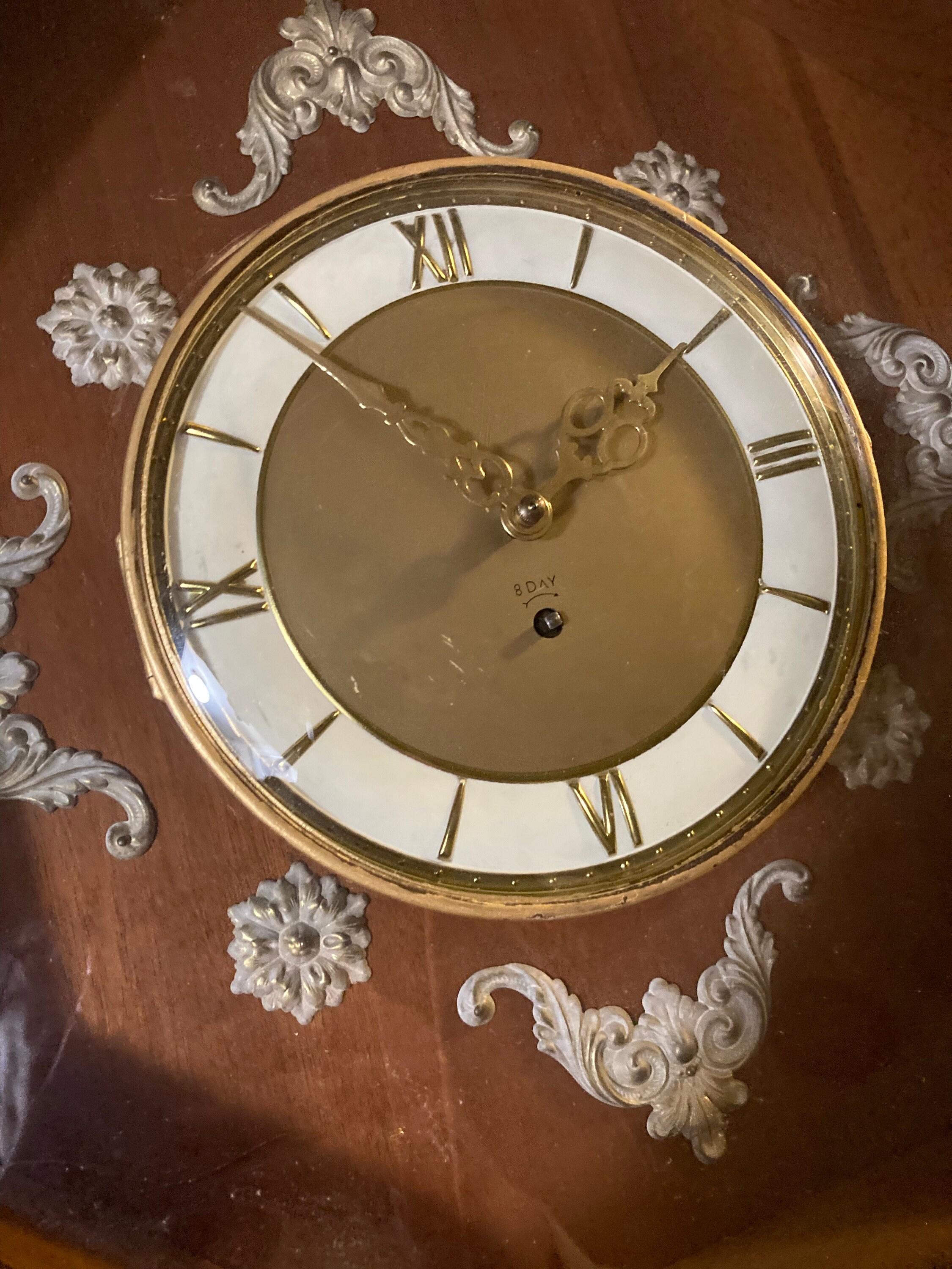 Vintage 8 Days Wind up Octagon Shape Wall Clock - Etsy