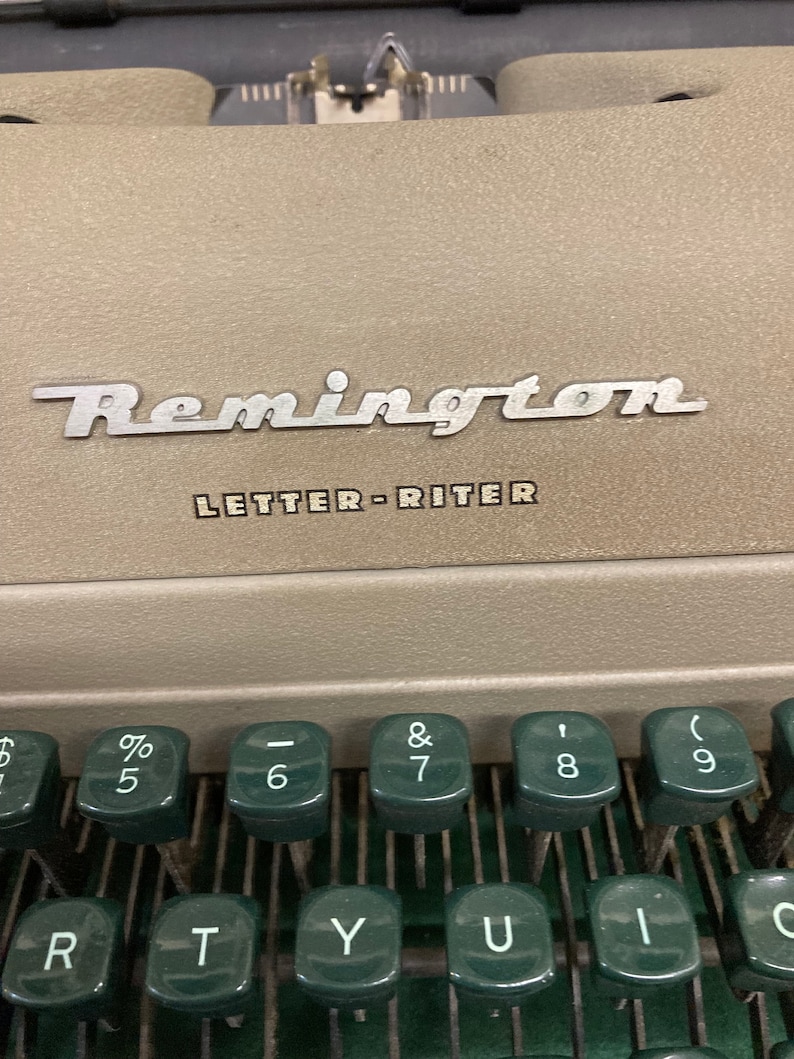Remington Letter-riter Vintage, Manual Portable Typewriter - Etsy