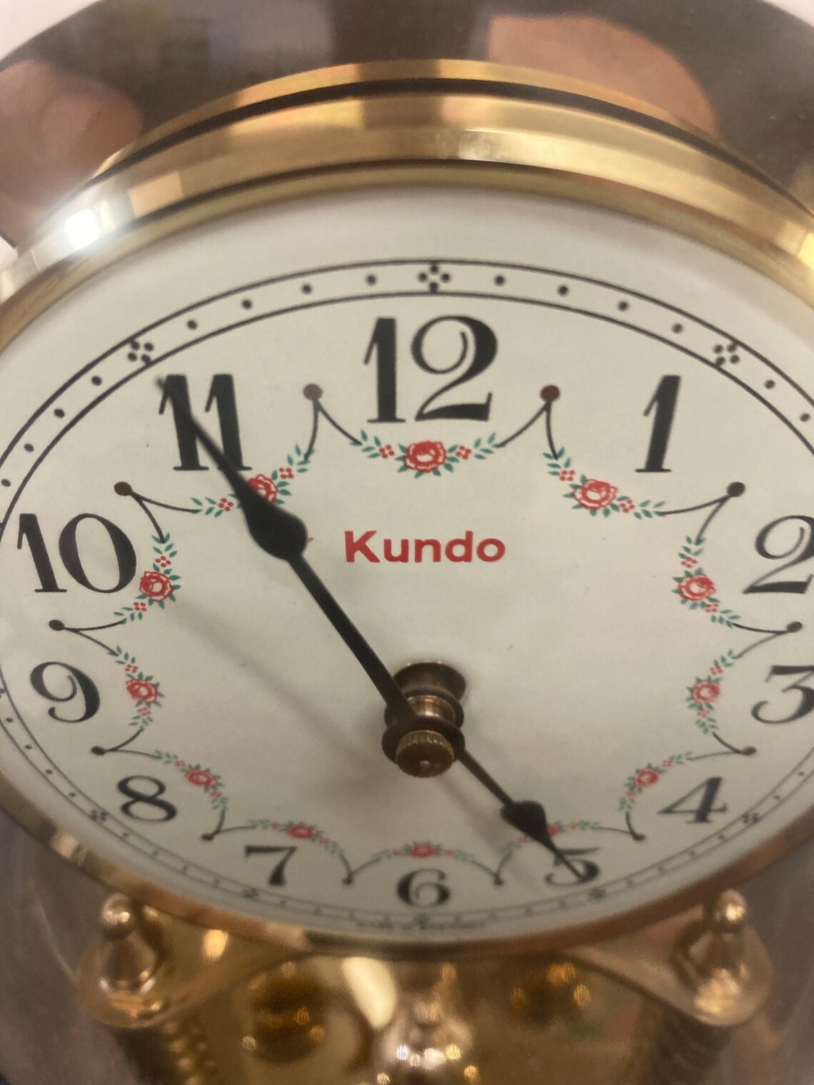 Vintage Kundo Mechanical Anniversary Clock - Etsy