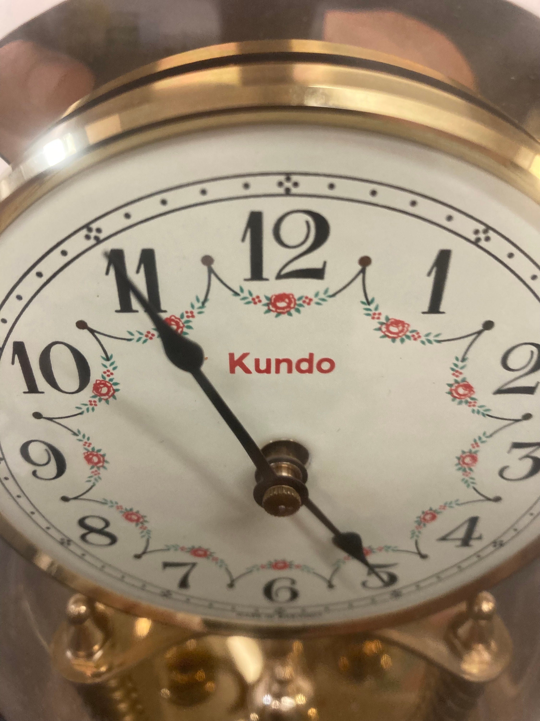 Vintage Kundo Mechanical Anniversary Clock - Etsy